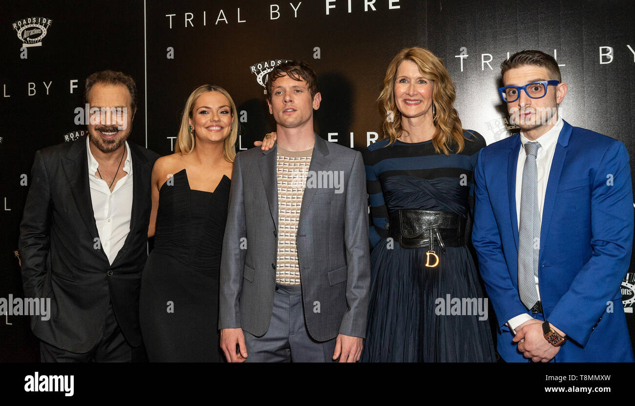 New York, USA. 13th May, 2019. Edward Zwick, Emily Meade, Jack O ...