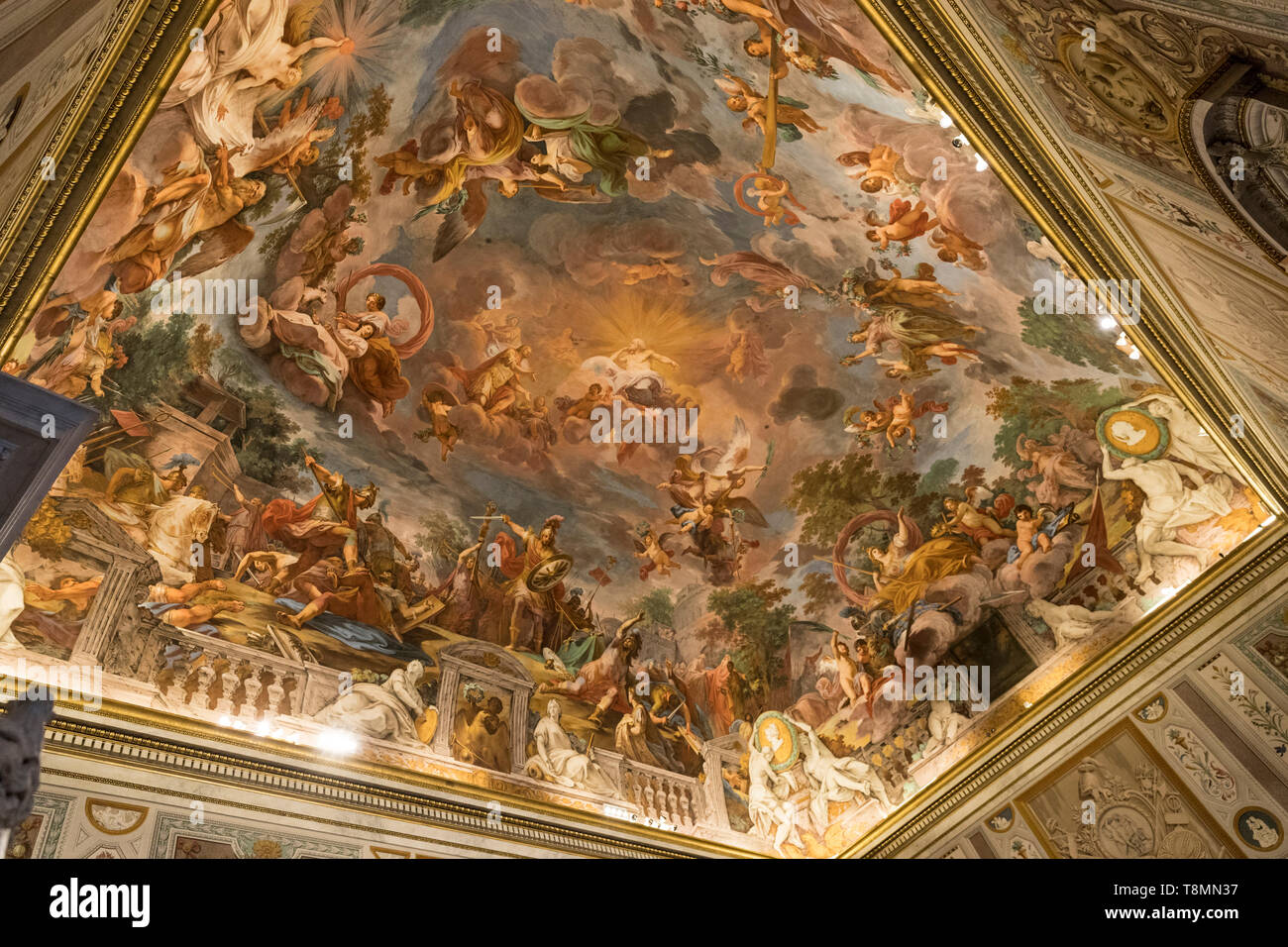 Italy, Rome: Borghese Gallery, an art gallery located in Villa Borghese ...