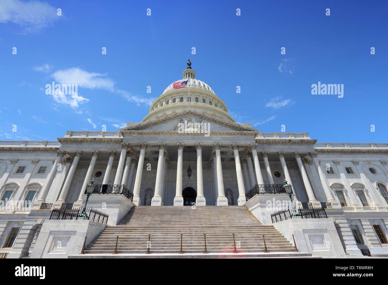US Capitol in Washington DC, United States landmark Stock Photo - Alamy
