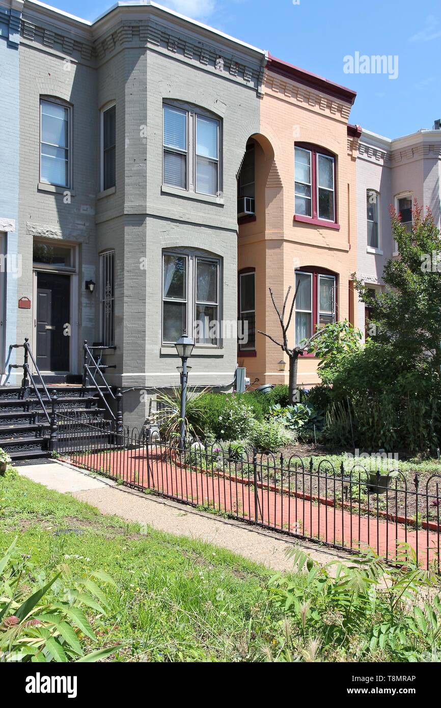 Capitol Hill in Washington DC, capital city of the United States ...