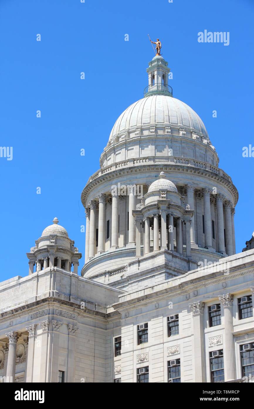 Rhode Island State Capitol - landmark in Providence, United States ...