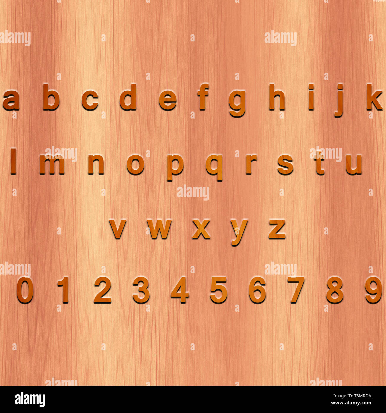 Wooden alphabet blocks with letters Stock Photo - Alamy