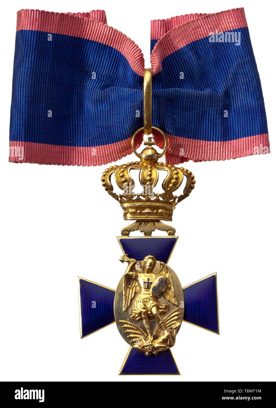 A Merit Order of St. Michael 2nd Class Neck cross of the finest early ...