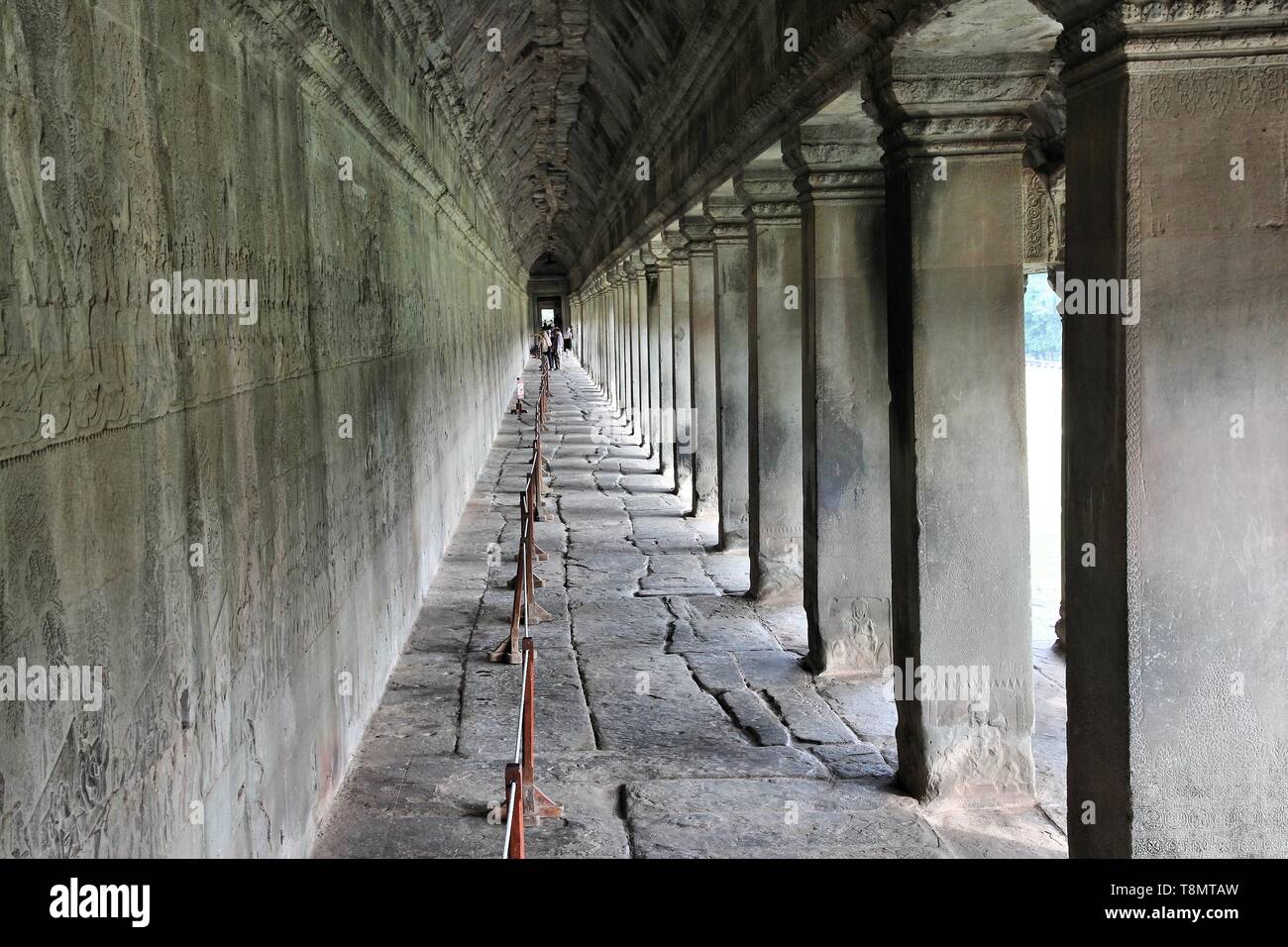 Angkor Wat - Khmer temple in Cambodia. UNESCO World Heritage Site Stock ...