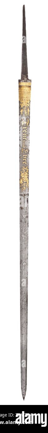 A German sword blade, 1st half of the 19th century High-quality ...