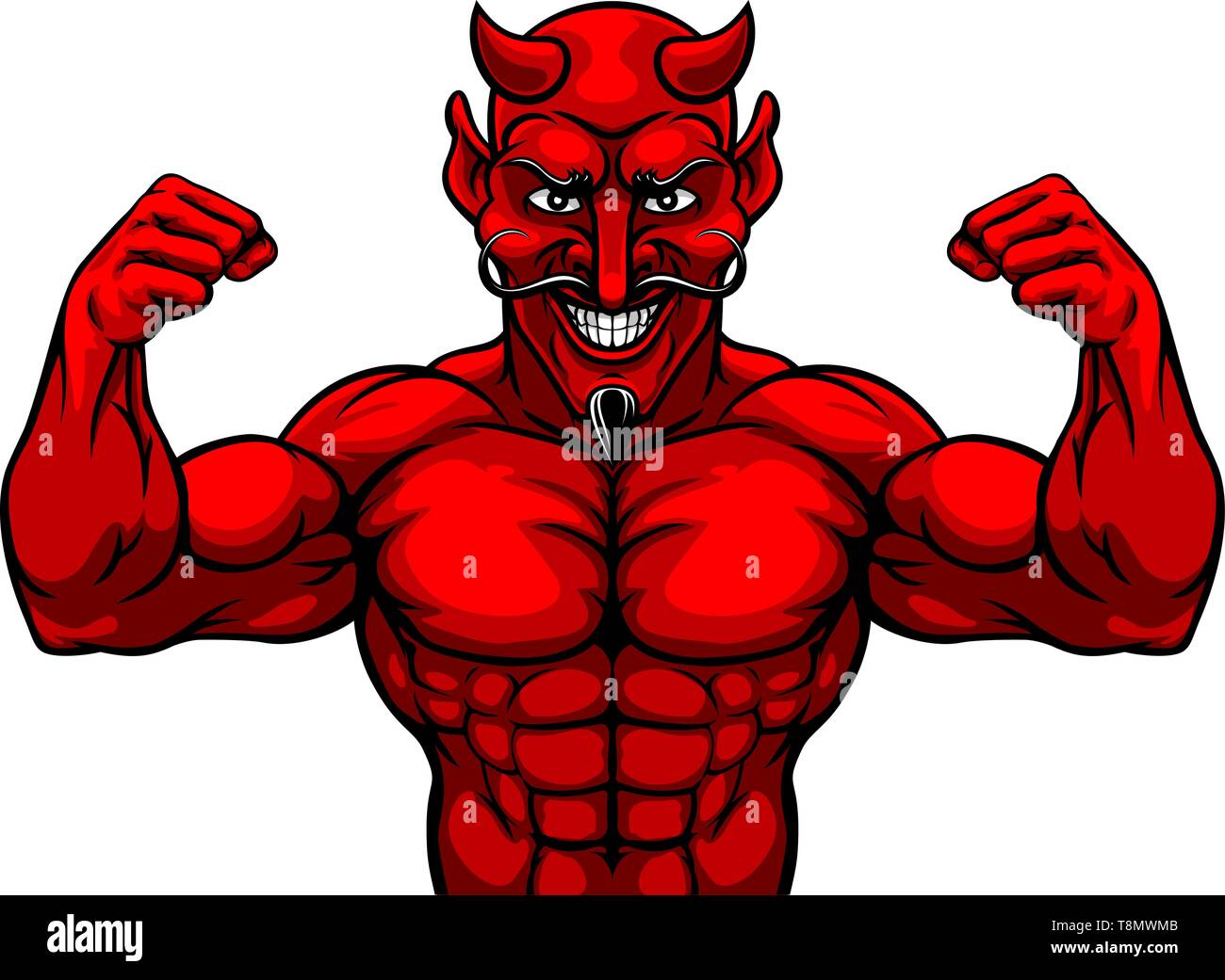 Cartoon devil Stock Vector Images - Alamy