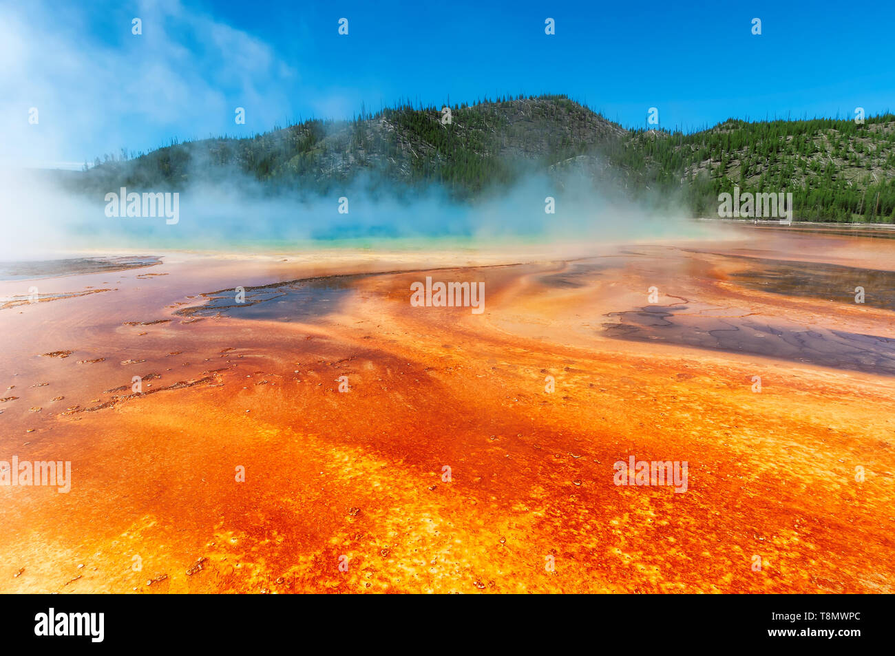 Yellowstone usa volcano hi-res stock photography and images - Alamy