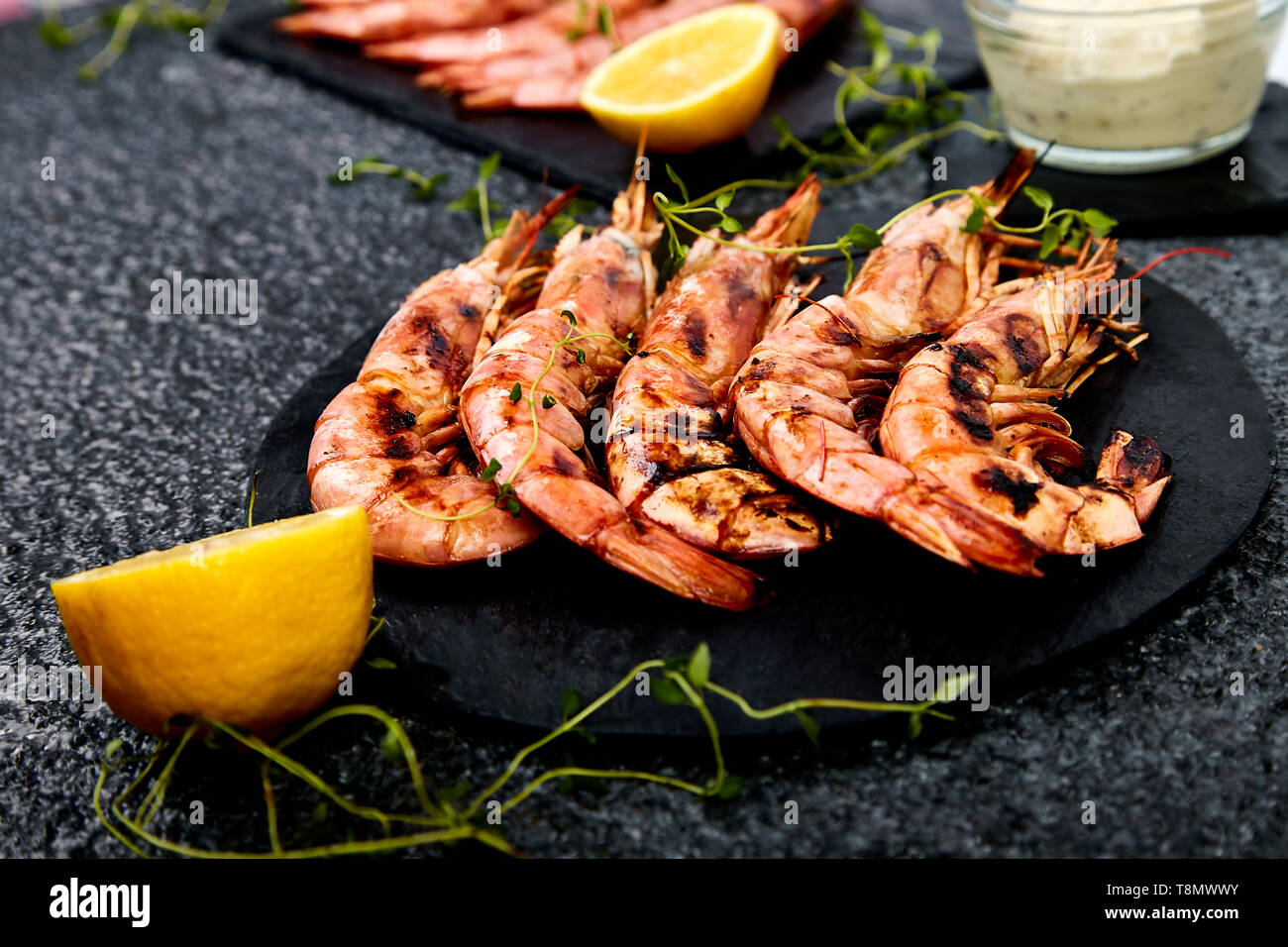 Grilled Tiger Prawn