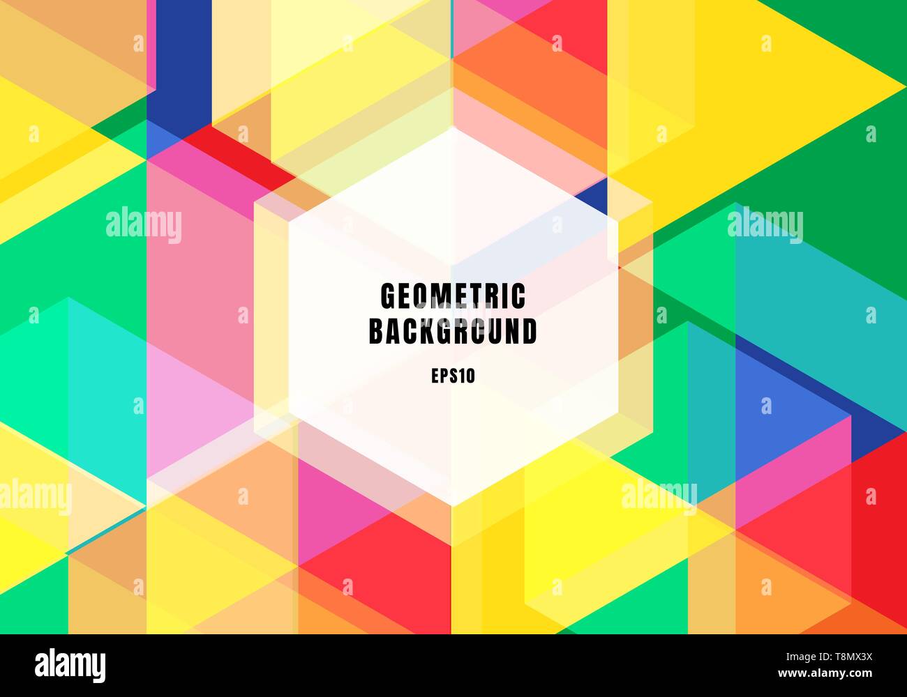 Overlapping hexagons pattern hi-res stock photography and images - Alamy