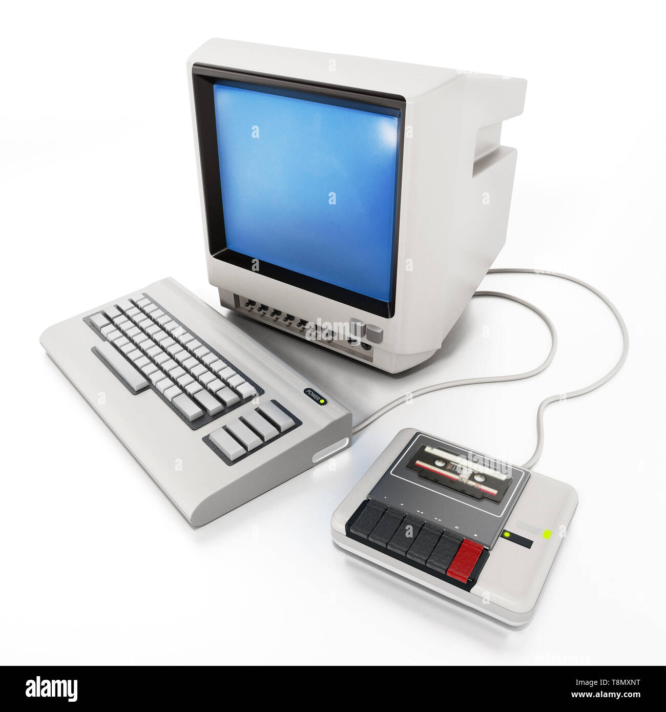 Vintage computer keyboard hi-res stock photography and images - Alamy