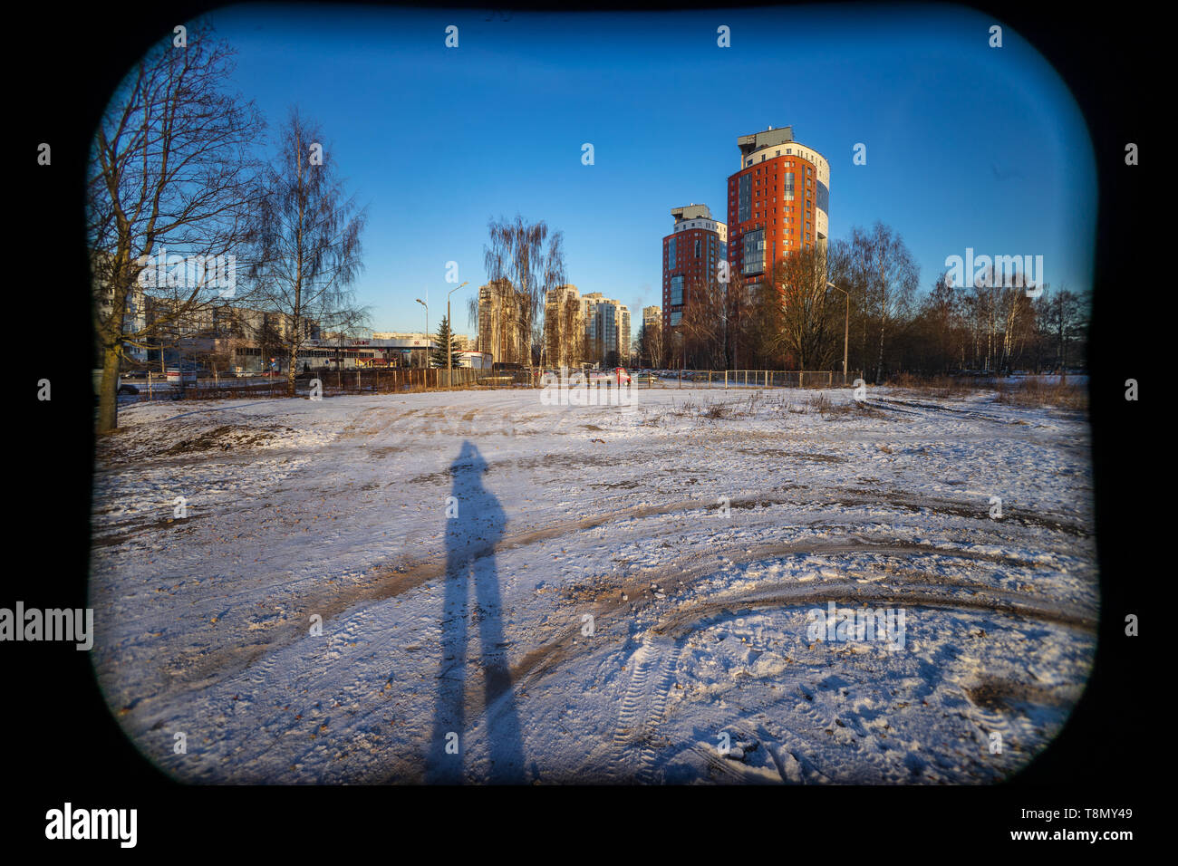 view through the window with details Stock Photo - Alamy
