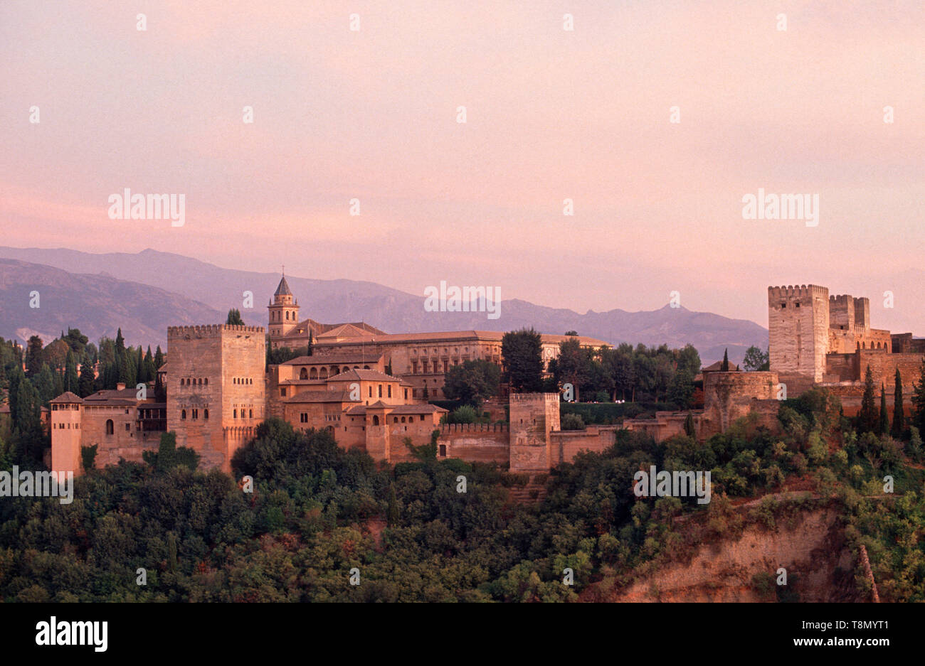 Alhambra panoramic scenic view hi-res stock photography and images - Alamy