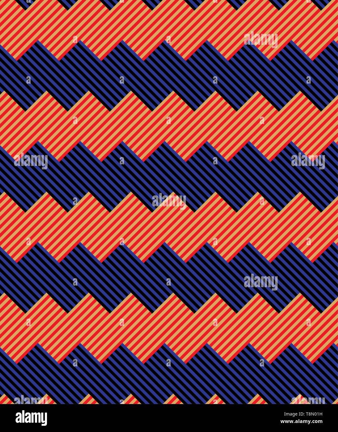 Seamless egyptian pattern diagonal linear braids Stock Vector Image ...
