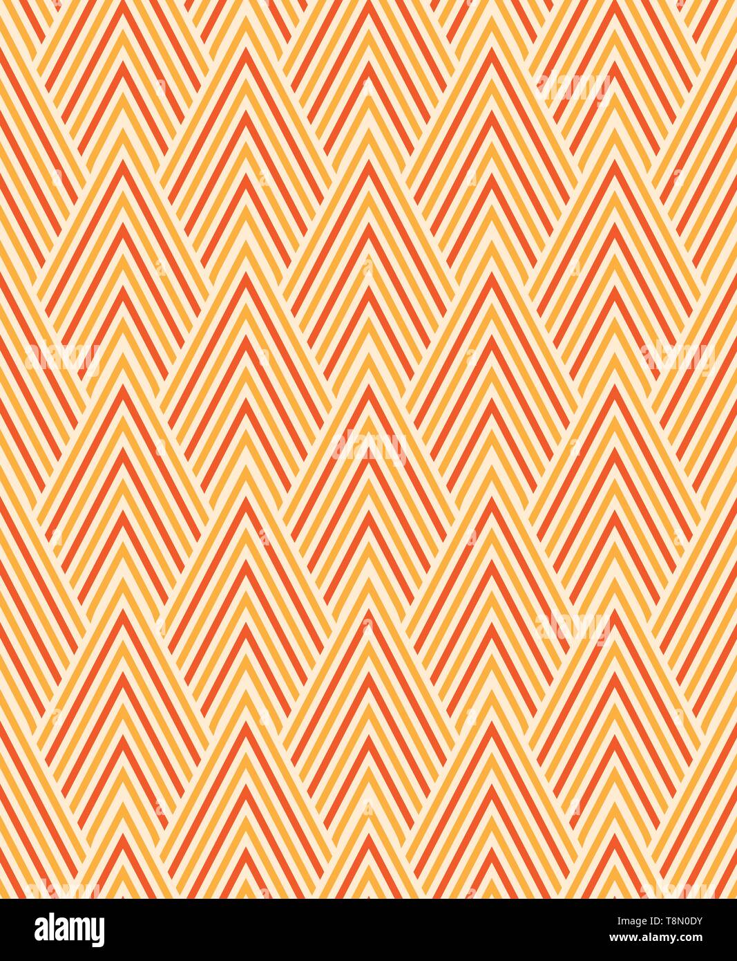 Seamless stripes grid texture with golden geometric triangles Stock ...