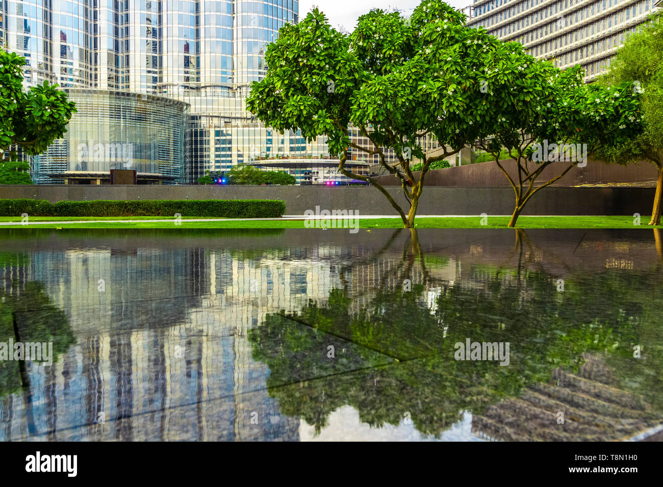 Elements of modern exterior design and city architecture Stock Photo ...