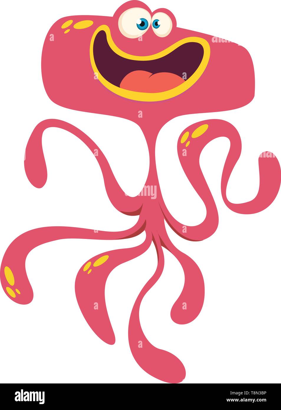 Red Alien Clipart
