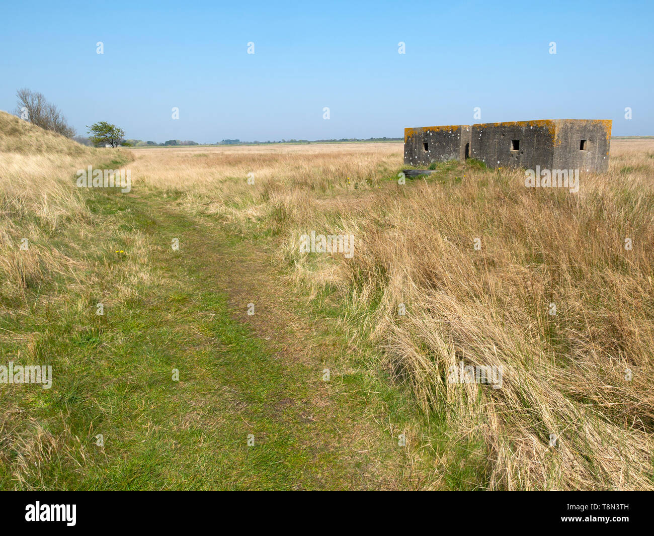 Old war look out bunker. Saltfleetby - Theddlethorpe Dunes National ...