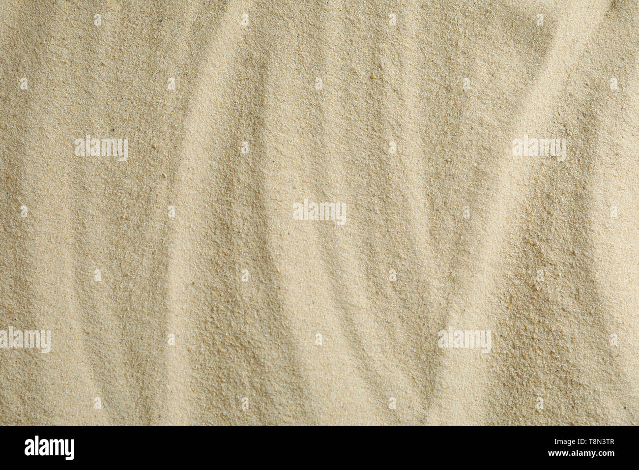 Clear sea sand as background, space for text and closeup. Summer ...