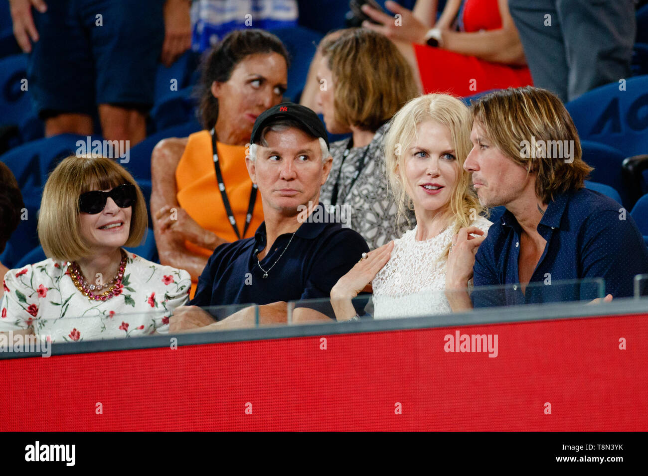 Anna Wintour, Baz Lurhman, Nicole Kidman, Keith Urban Stock Photo - Alamy