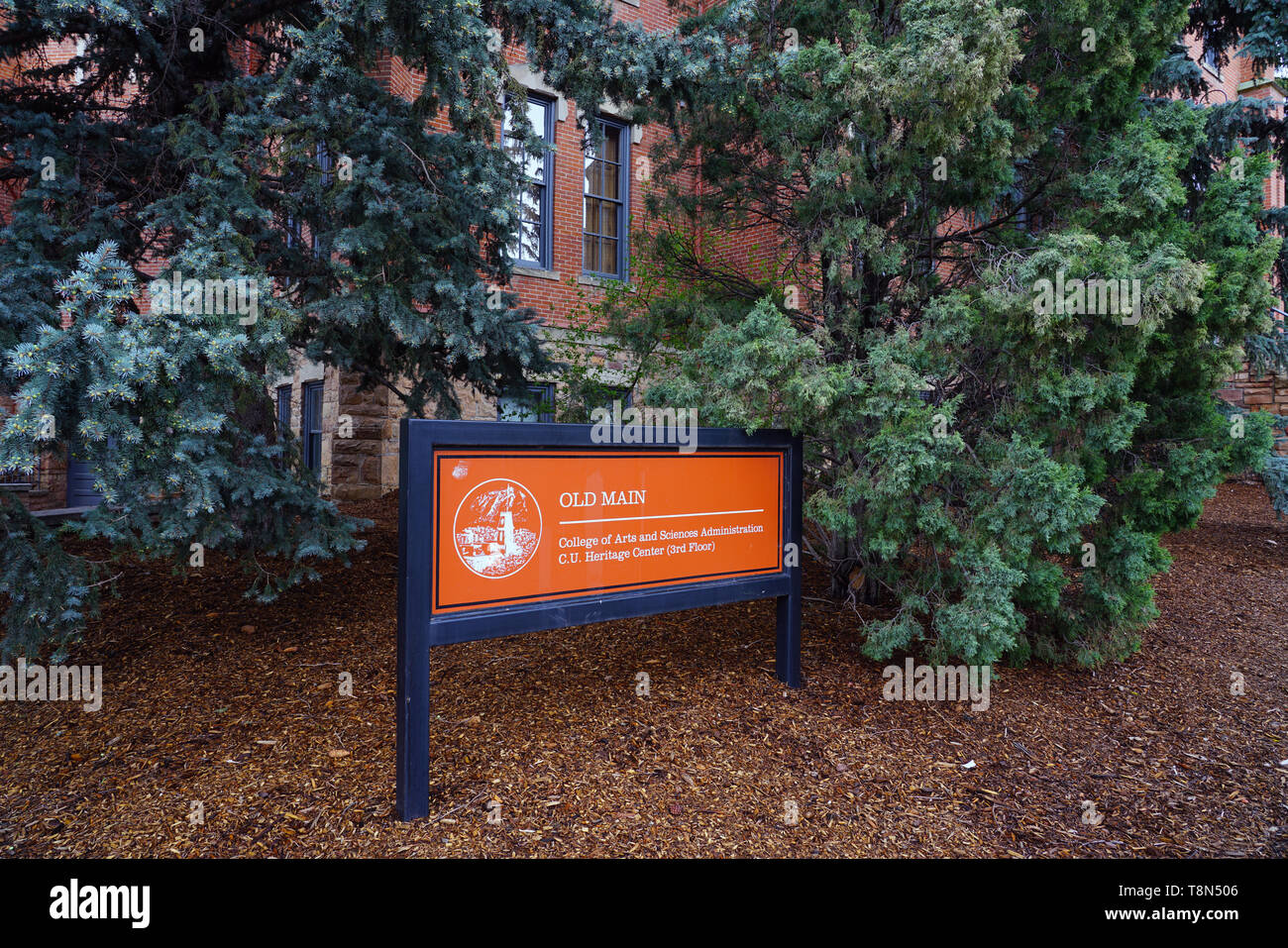 Old main cu campus hi-res stock photography and images - Alamy