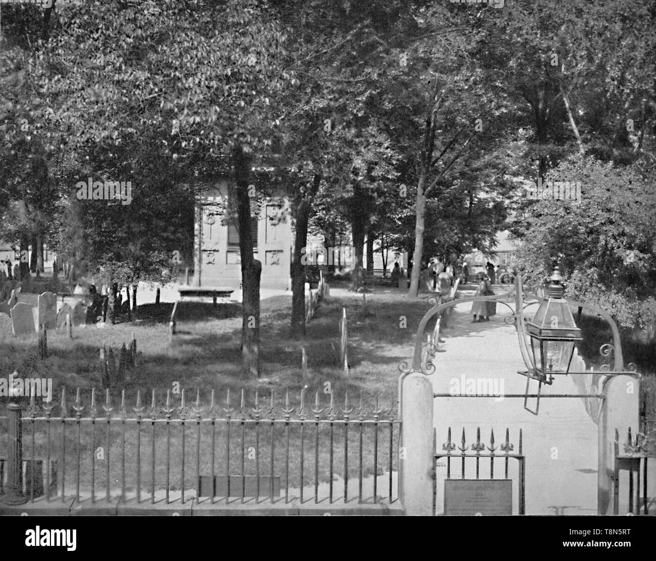 19th century view of boston hi-res stock photography and images - Alamy