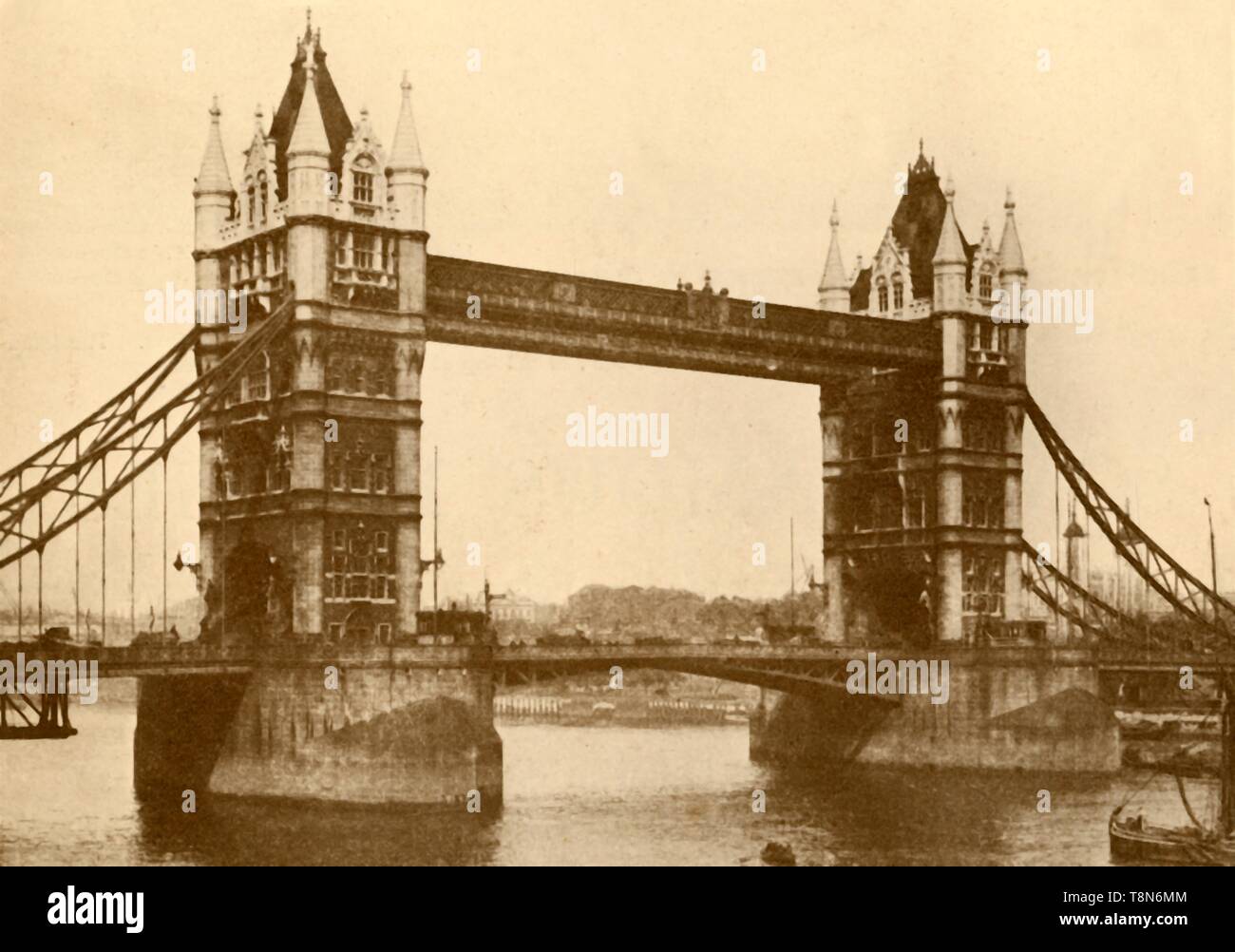 'The Tower Bridge, London', c1930. Creator: Unknown Stock Photo - Alamy