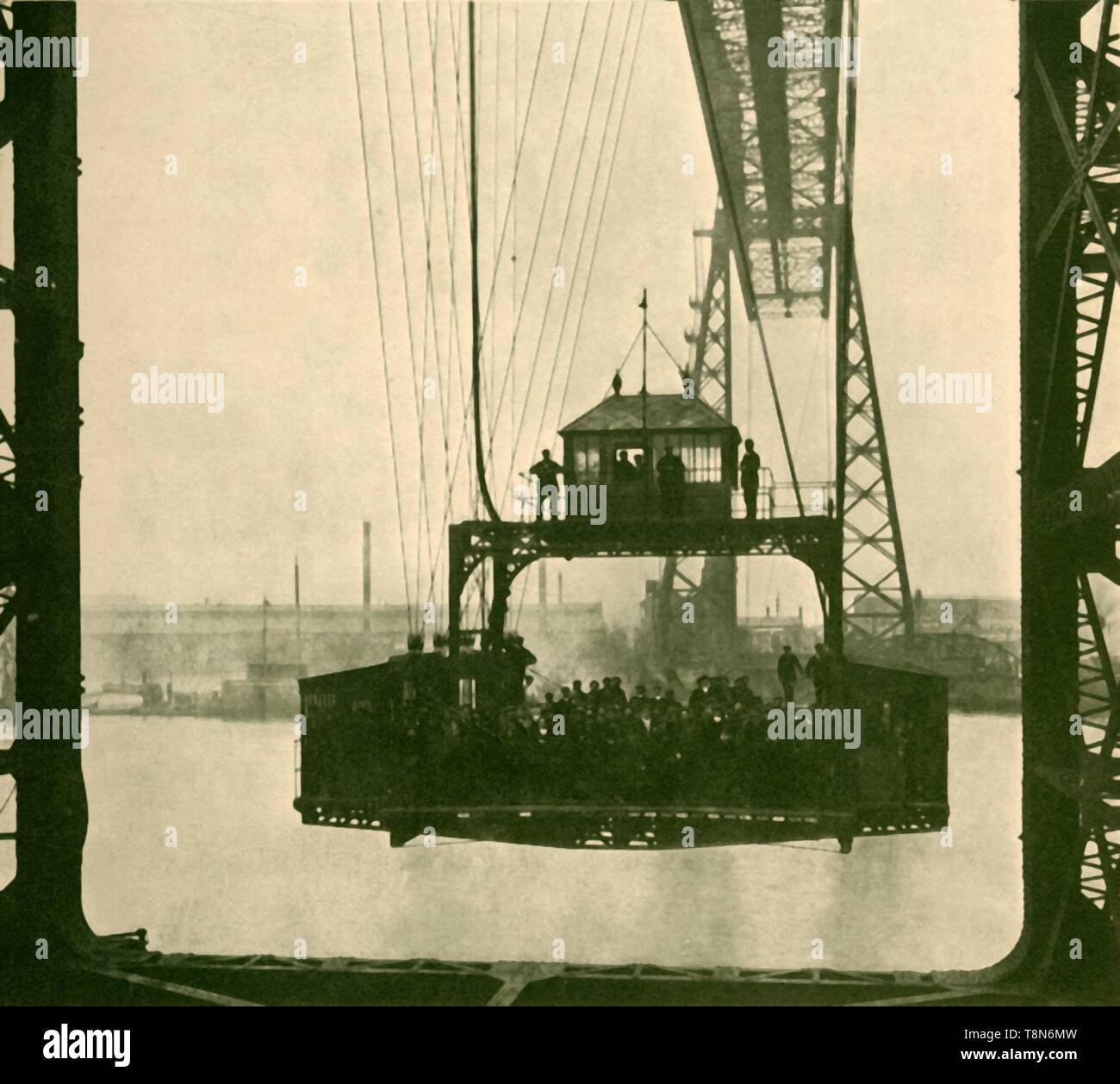 Suspended transporter bridge hi-res stock photography and images - Alamy