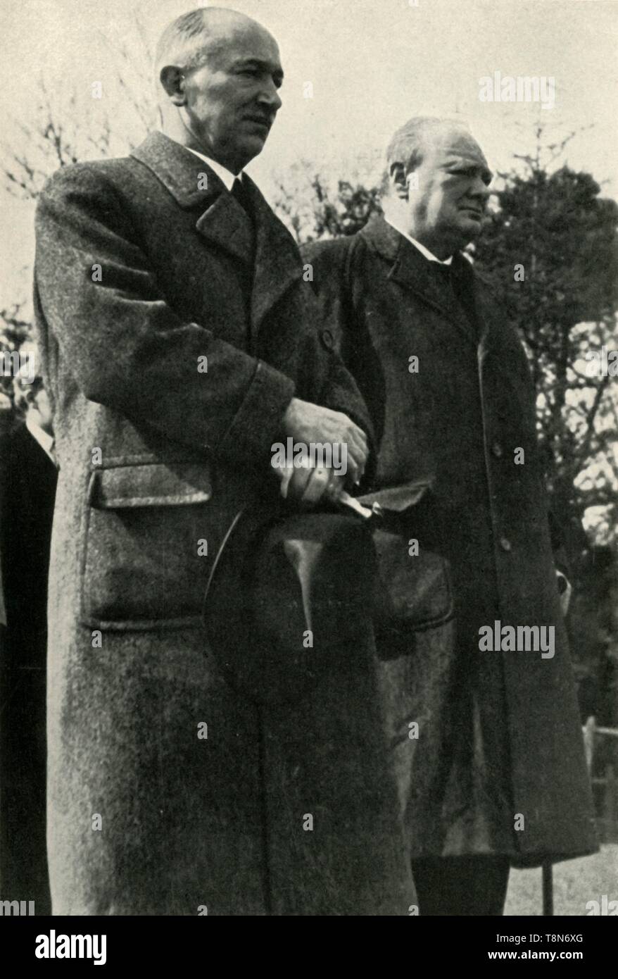 'Winston Churchill and President Benes', c1940s, (1947). Creator ...