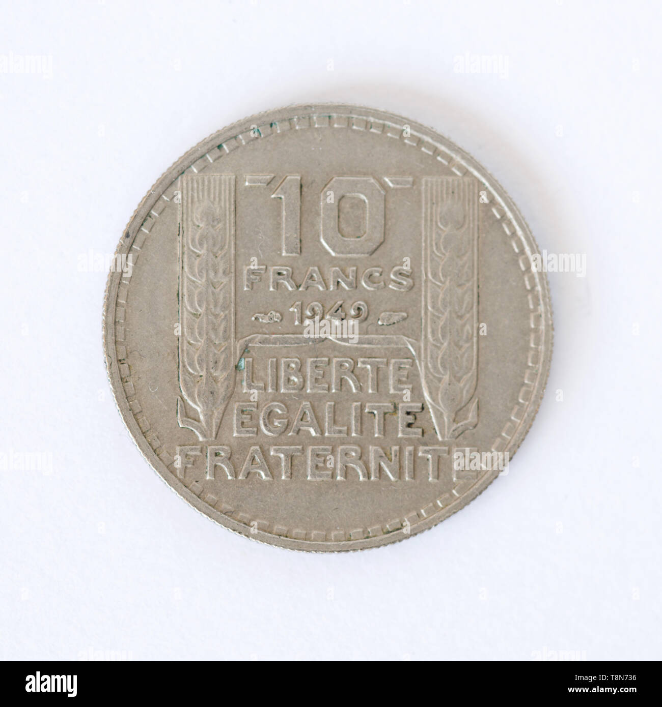 Copper coin french hi-res stock photography and images - Alamy