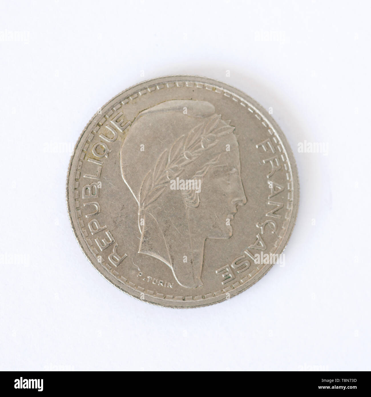 Copper coin french hi-res stock photography and images - Alamy