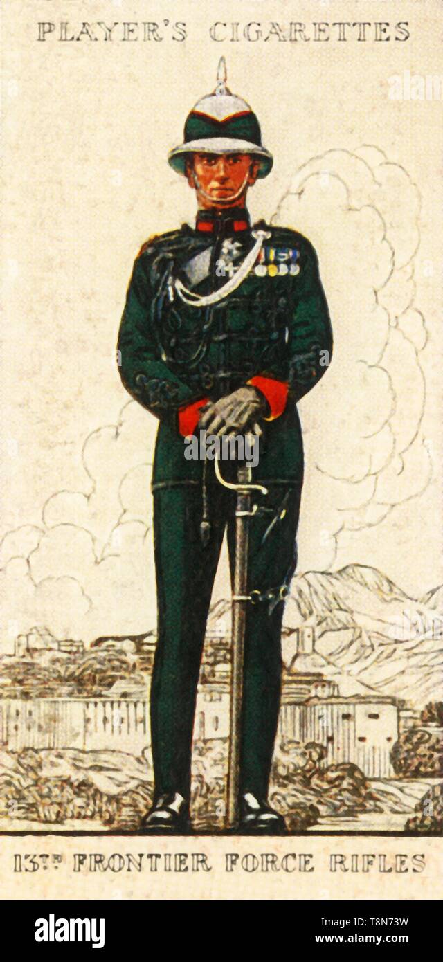 '13th Frontier Force Rifles', 1936. Creator: Unknown Stock Photo - Alamy