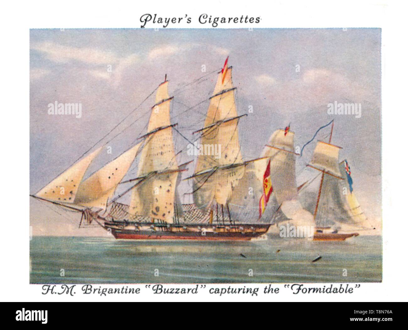 Brigantine warship hi-res stock photography and images - Alamy