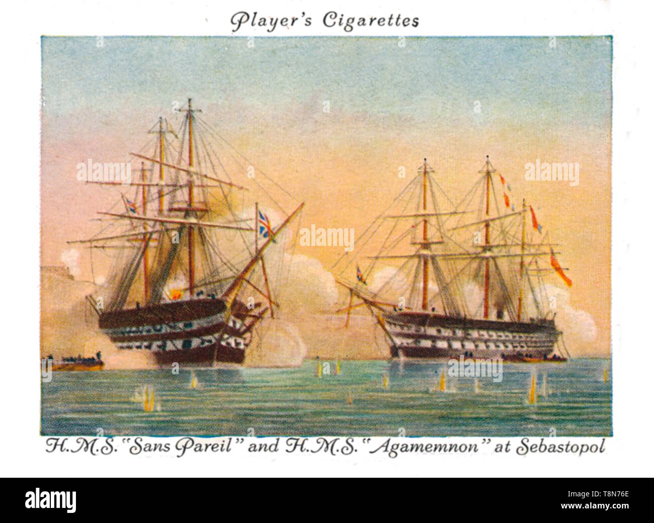 Agamemnon ship hi-res stock photography and images - Alamy