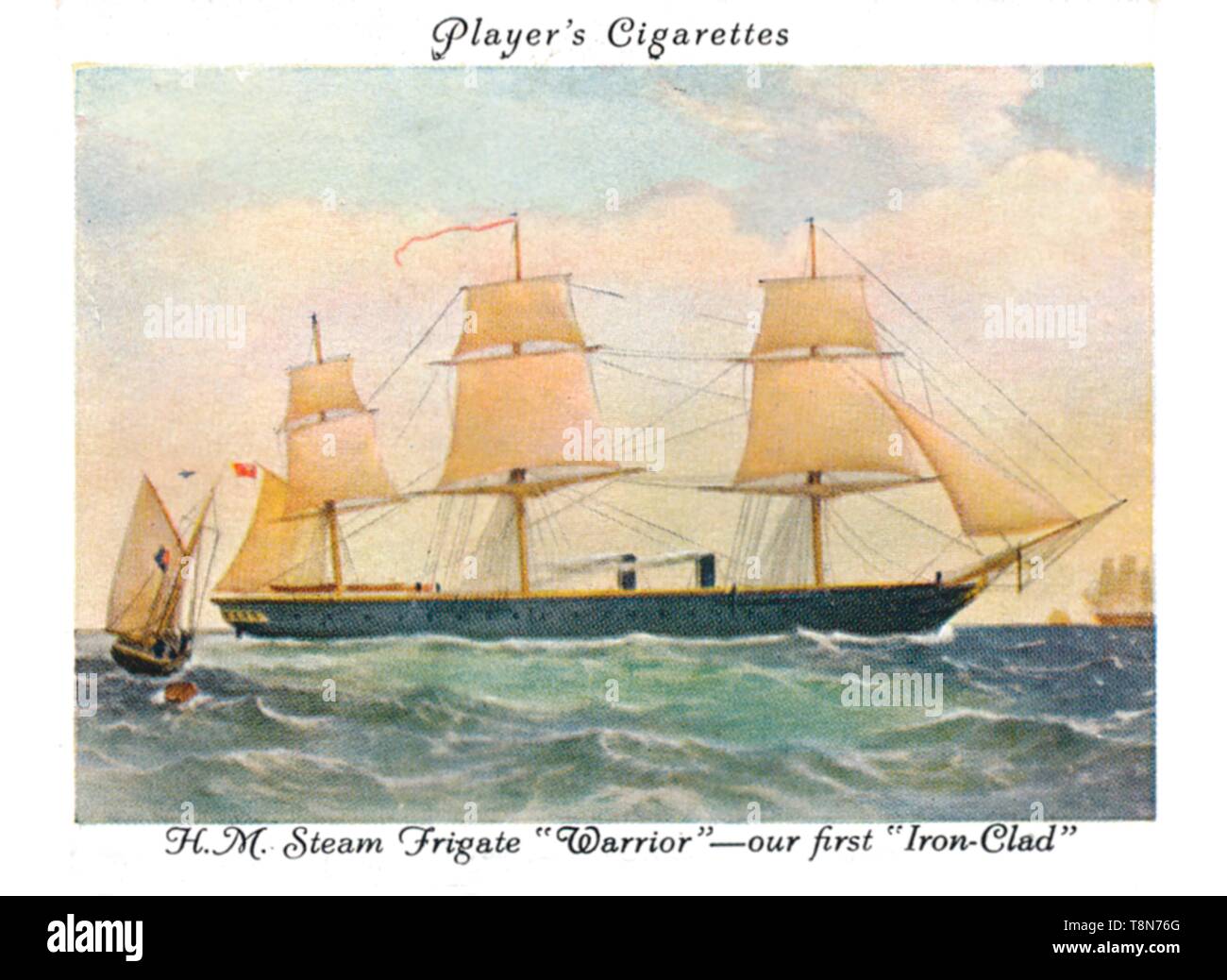 Ironclad frigate hi-res stock photography and images - Alamy