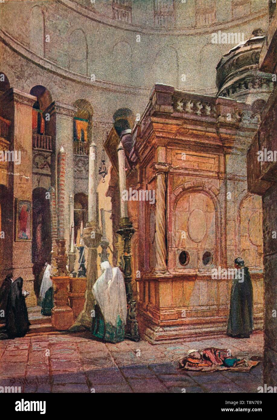'The Rotunda and Chapel of the Holy Sepulchure', 1902, (1906). Creator ...