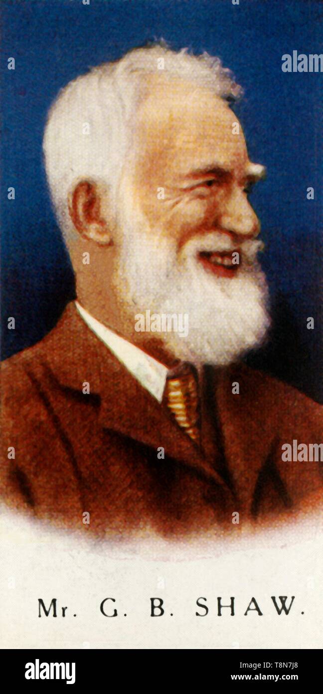 Mr gb shaw hi-res stock photography and images - Alamy