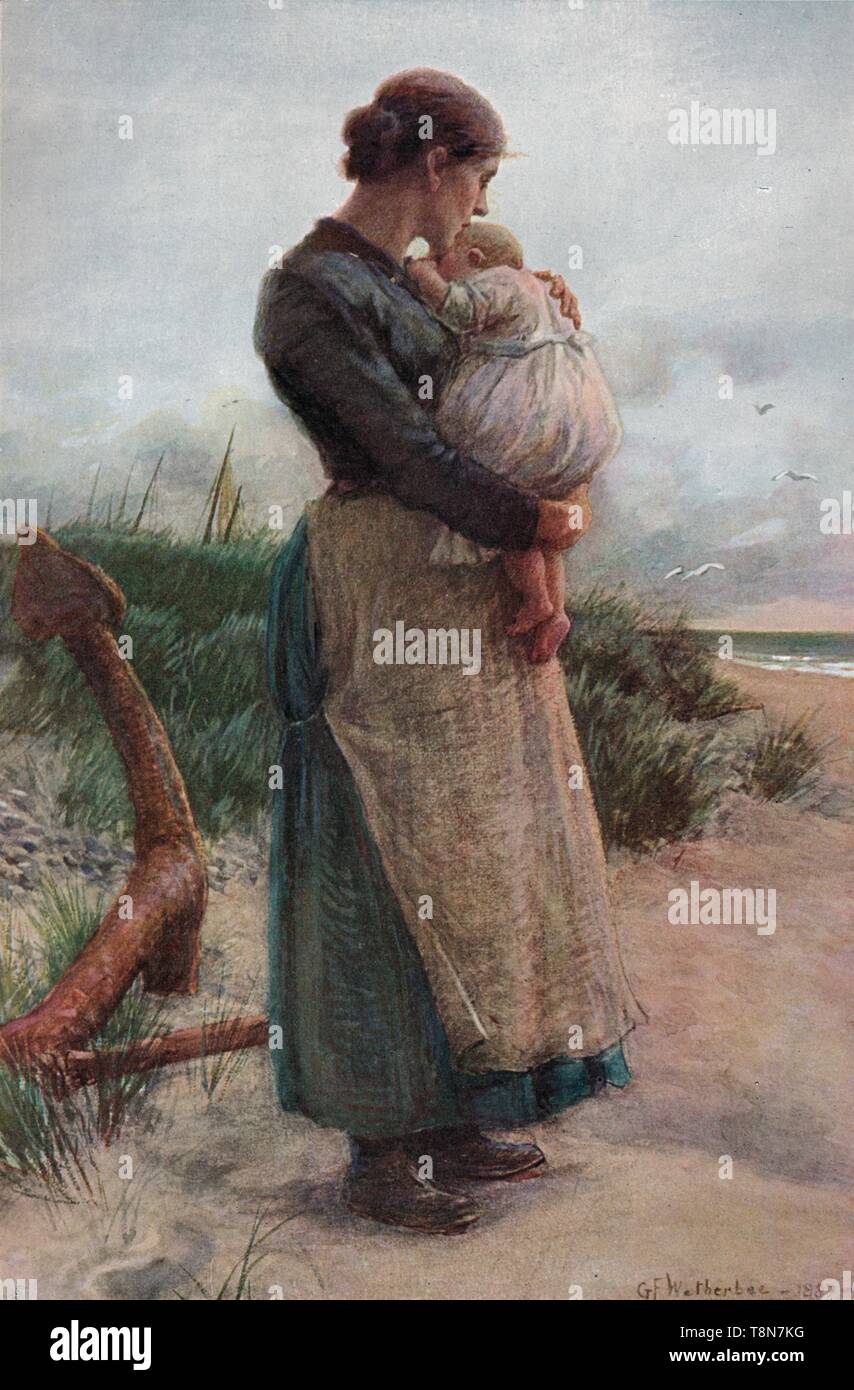 'A Fisherman's Treasure', c1870-1906, (1906). Creator: George Faulkner ...