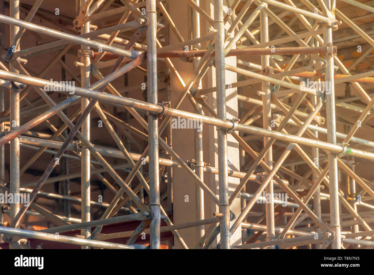Steel scaffolding hi-res stock photography and images - Alamy