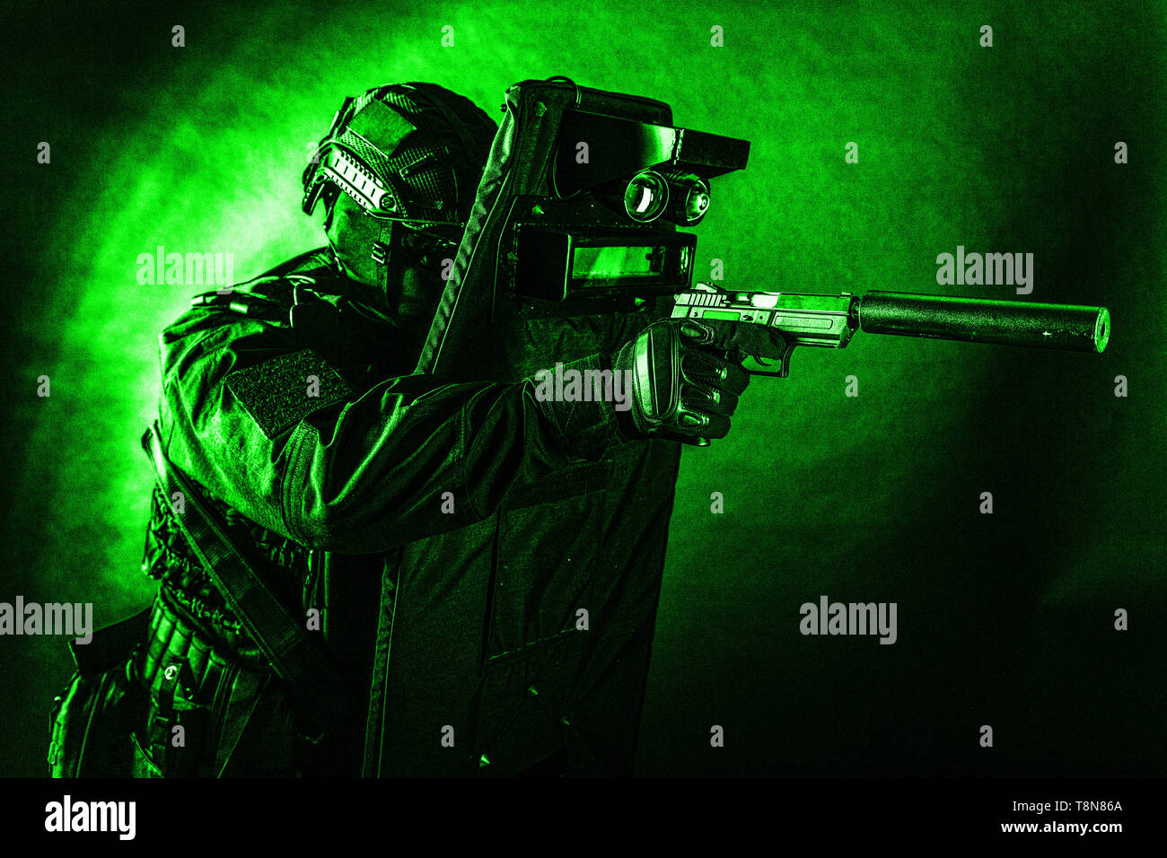 Military police special reaction hi-res stock photography and images ...