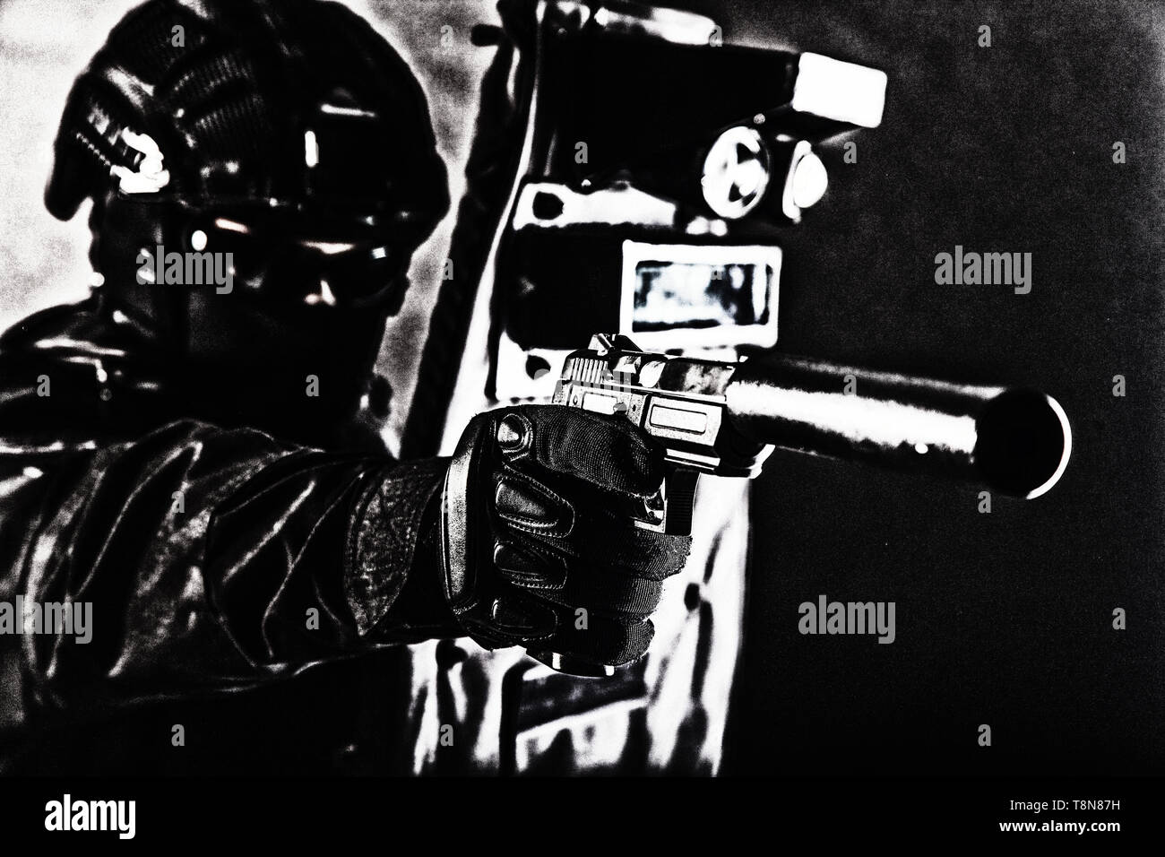 Military police special reaction hi-res stock photography and images ...