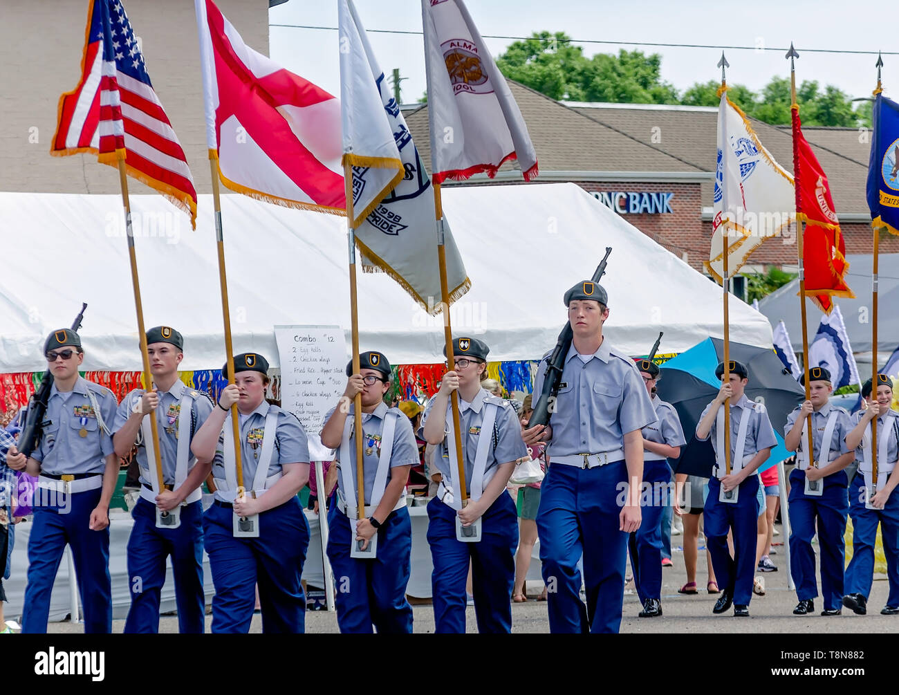 Junior rotc high school military hi-res stock photography and images ...