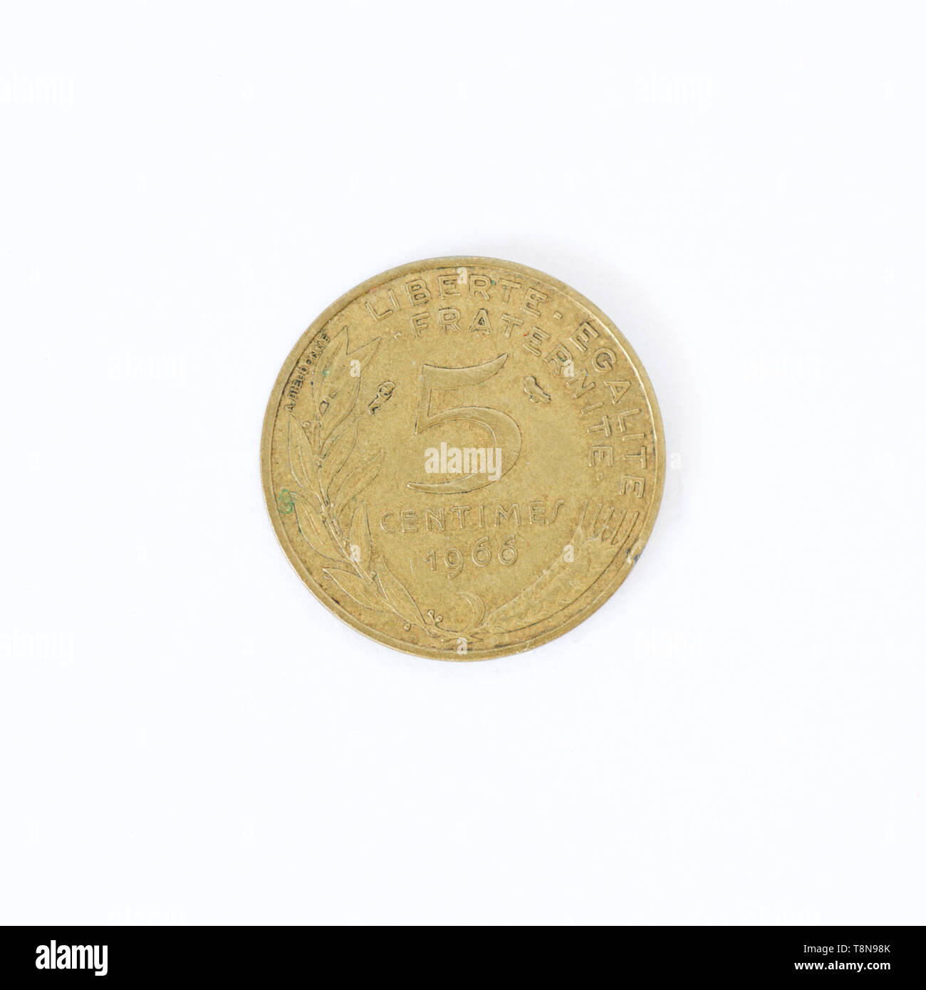 5 centimes Cut Out Stock Images & Pictures - Alamy