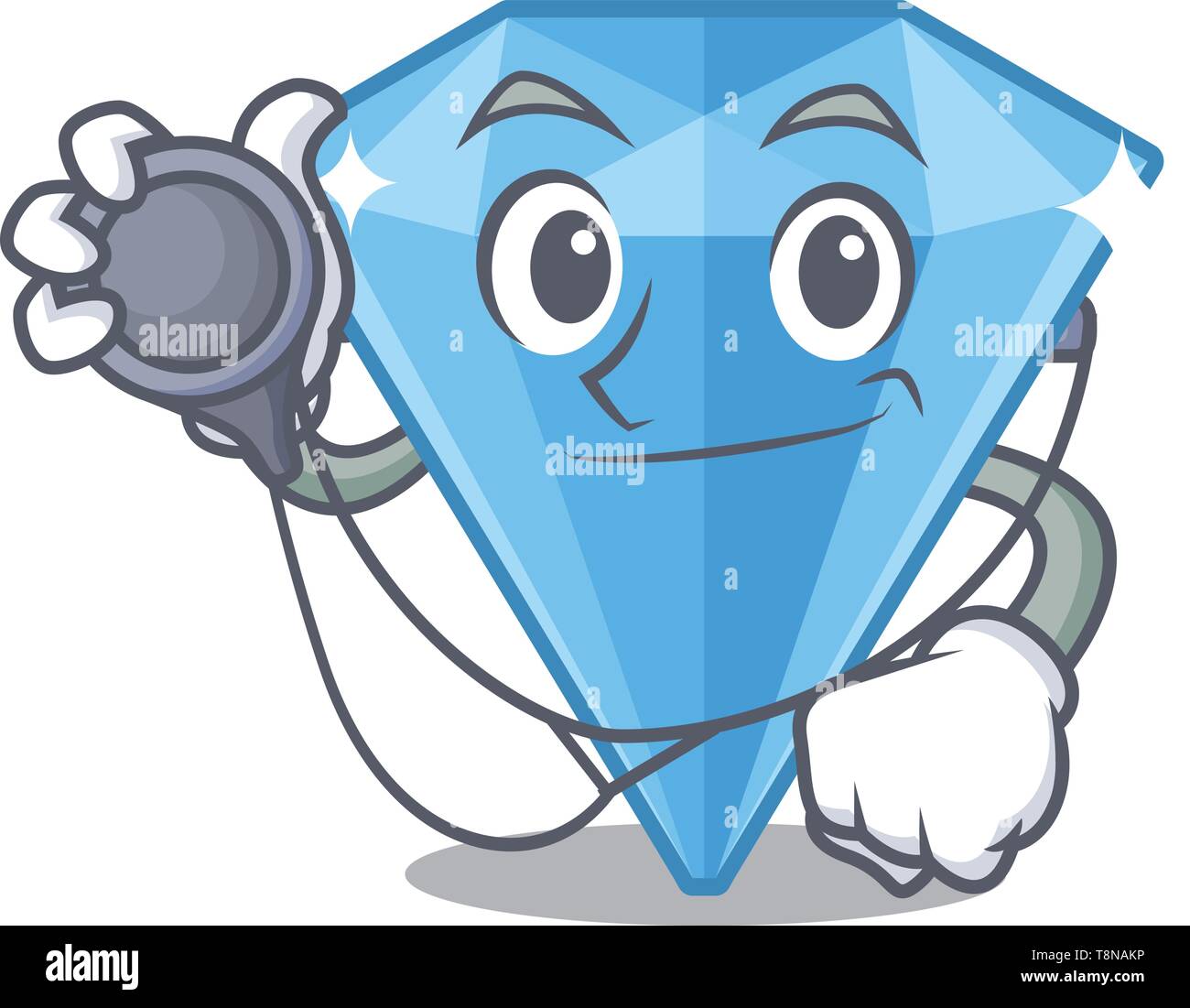 Sapphire gems in the cartoon shape hi-res stock photography and images ...