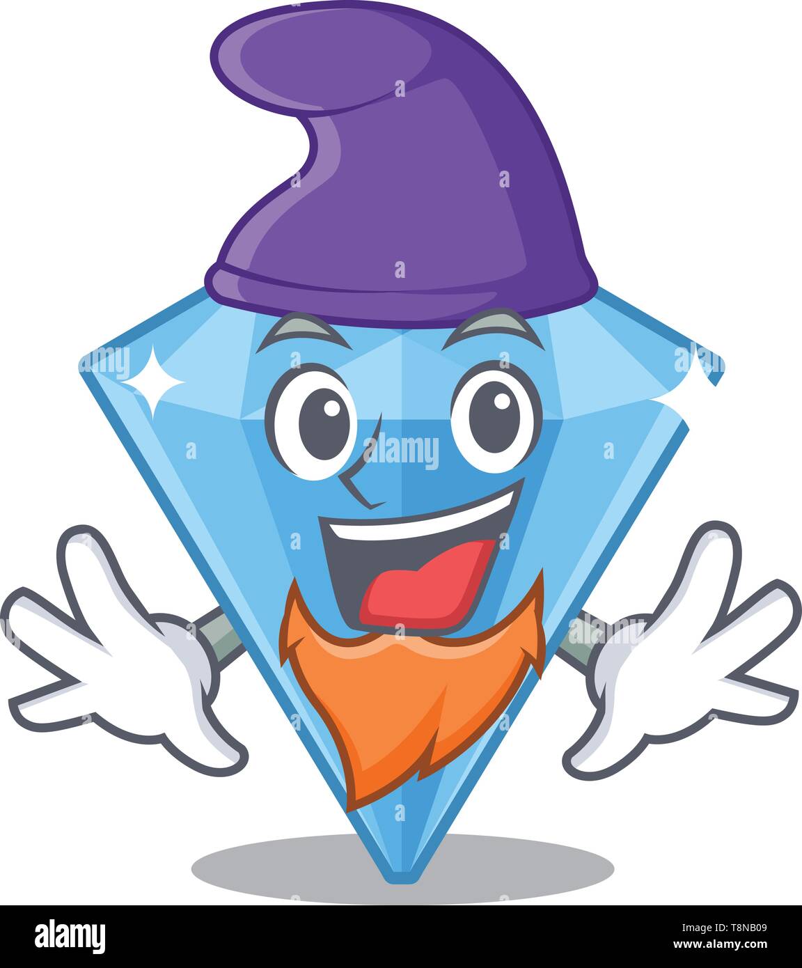 Elf sapphire gems isolated in the character Stock Vector Image & Art ...