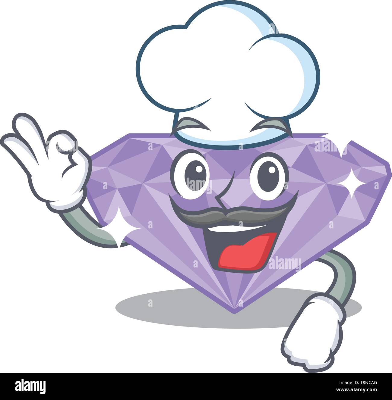 Amethyst necklace Stock Vector Images - Alamy