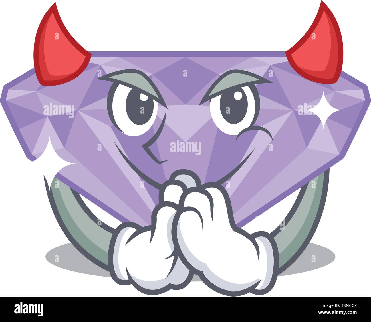 Monster diamond Stock Vector Images - Alamy