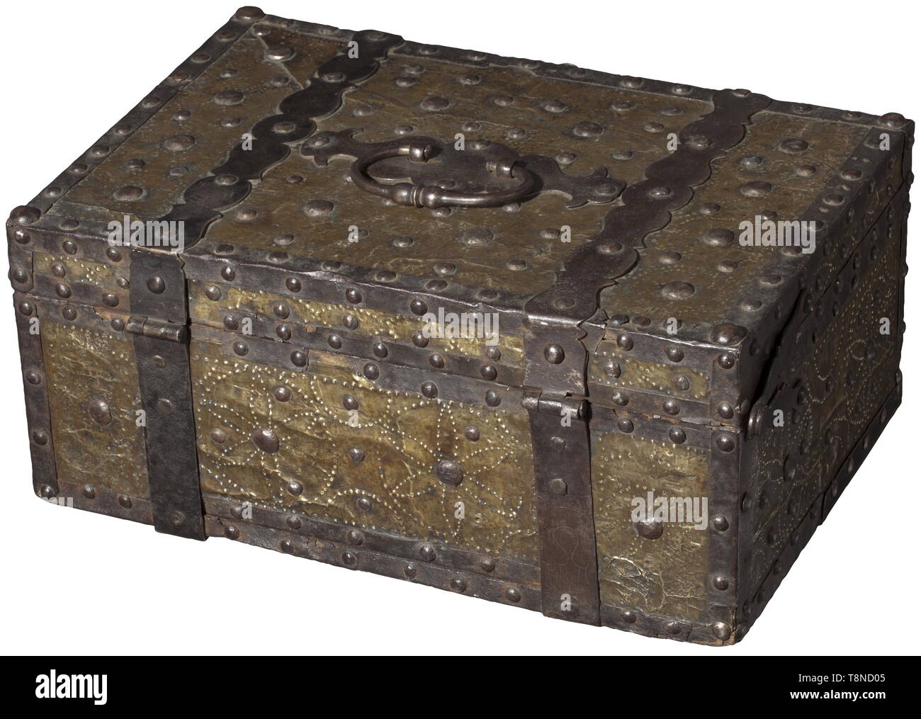 A Dutch writing casket with several hidden compartments, circa 1680 ...