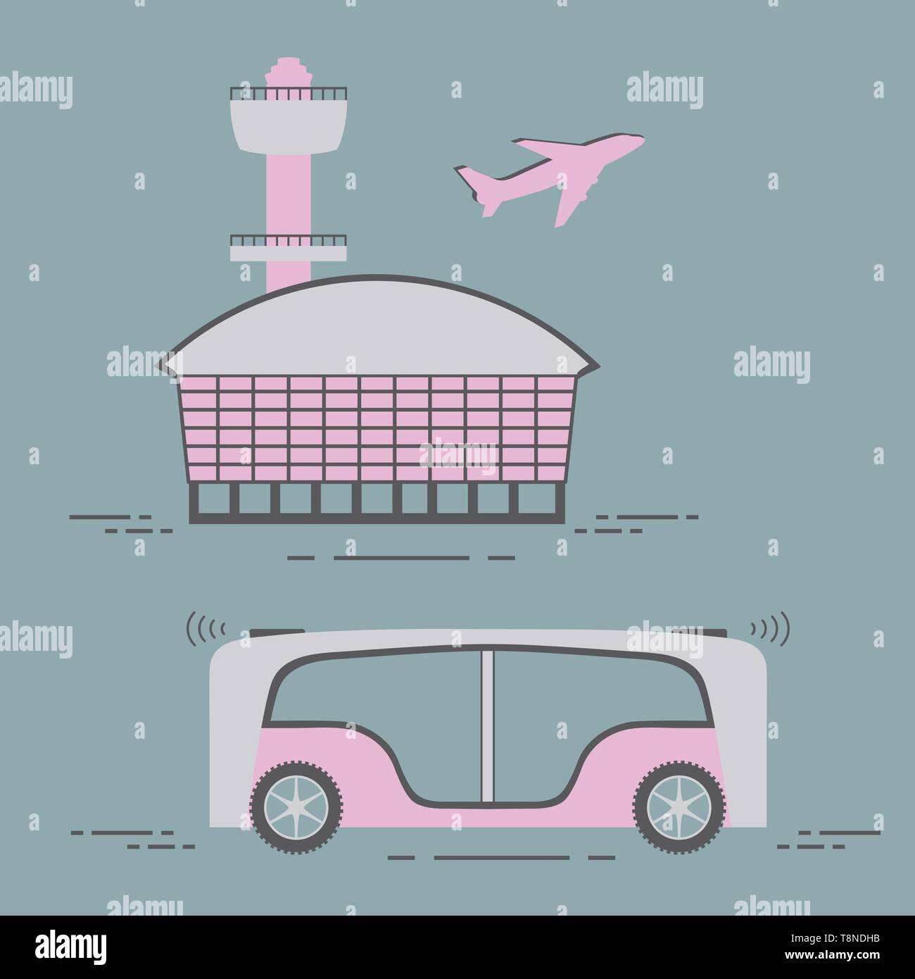 Autonomous aircraft vector vectors hi-res stock photography and images ...