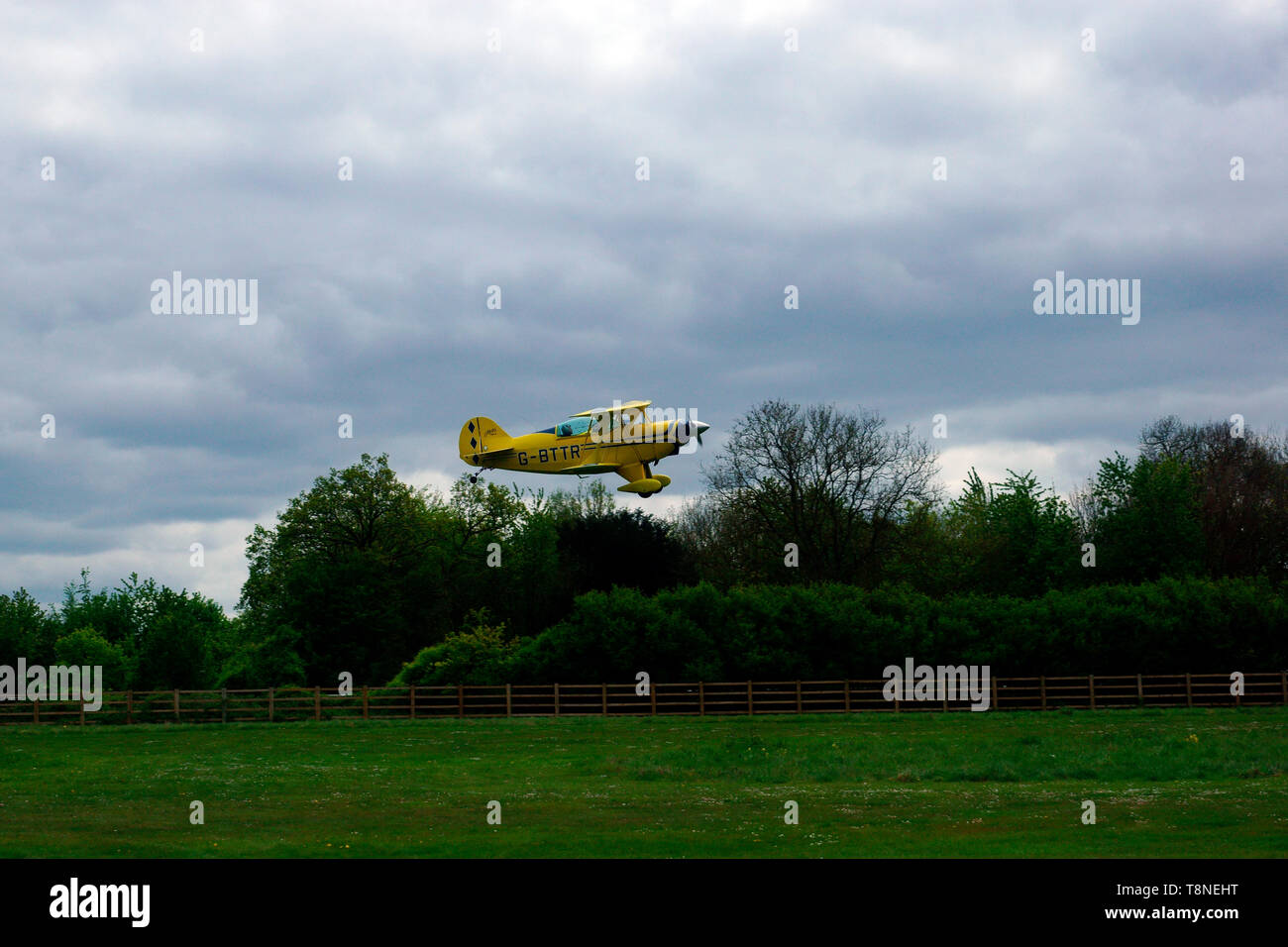 AEROTEK PITTS SPECIAL S-2A G-BTTR 'BIG STINKER' Stock Photo - Alamy