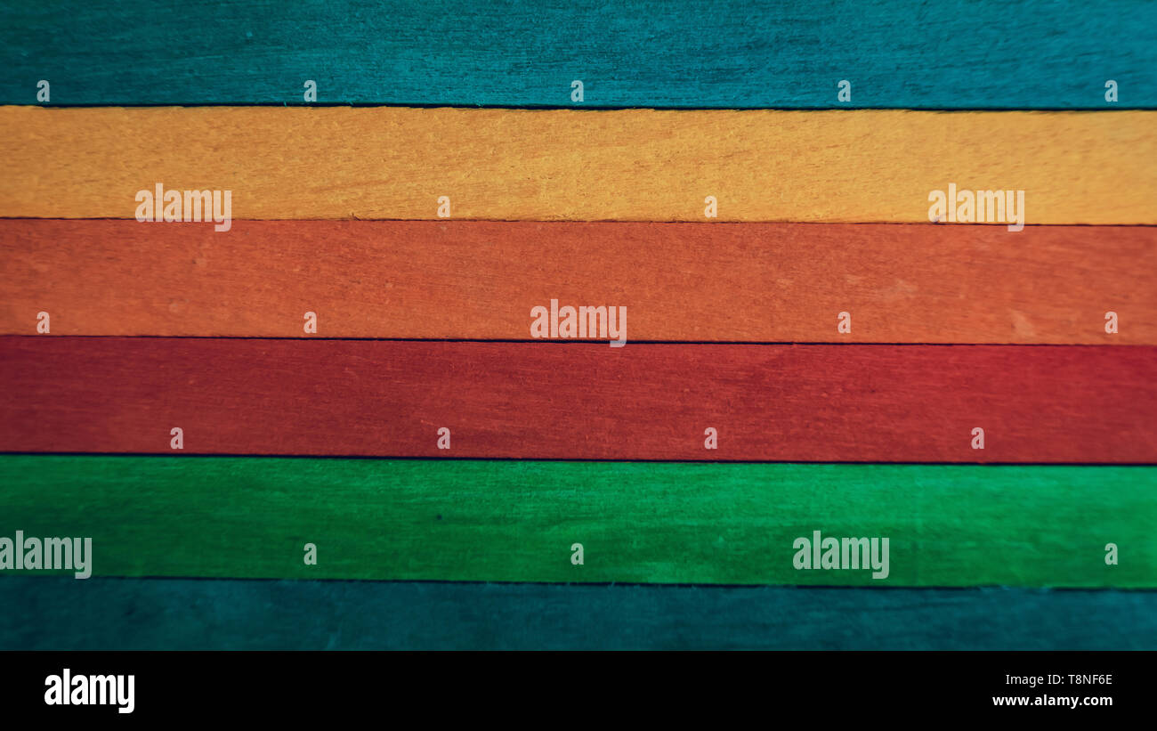 Colorful wood texture background made of sticks Stock Photo - Alamy